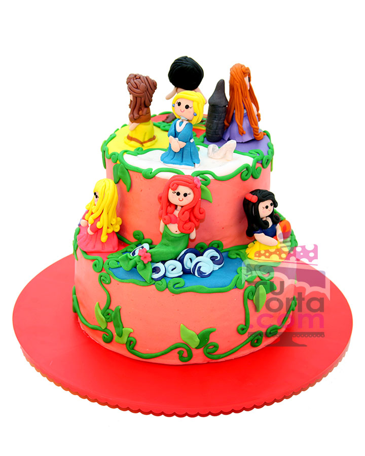 Torta de Princesas Disney – TuTorta.com Bogotá – Tortas temáticas ...